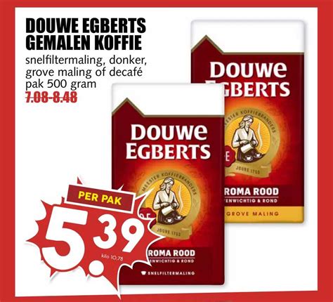 Douwe Egberts Gemalen Koffie Aanbieding Bij MCD Supermarkt Folders Nl
