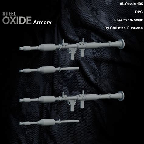 🚀 Al Yassin 105・ Stl File For 3d Printing・cults