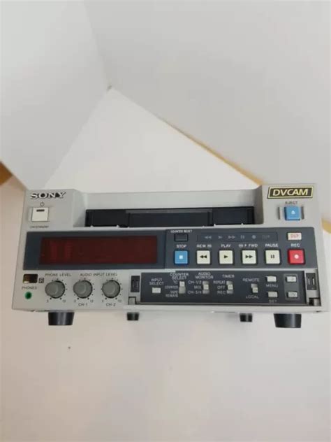 Sony Dsr 20 Dvcamdvminidv Vtr Playerrecorder Made In Japan As Is