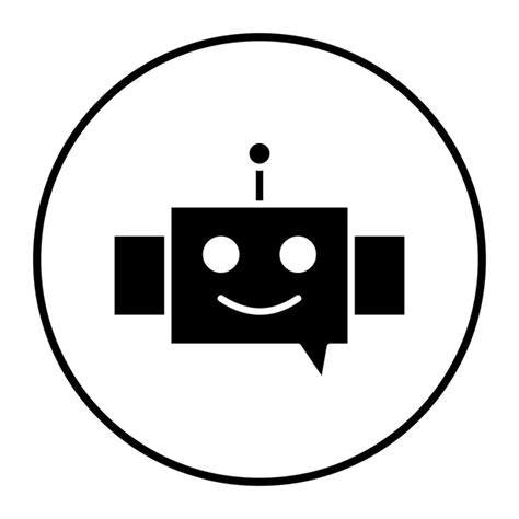 Premium Vector Chat Bot Vector Illustration