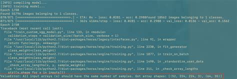 Python 27 All Input Arrays X Should Have The Same Number Of