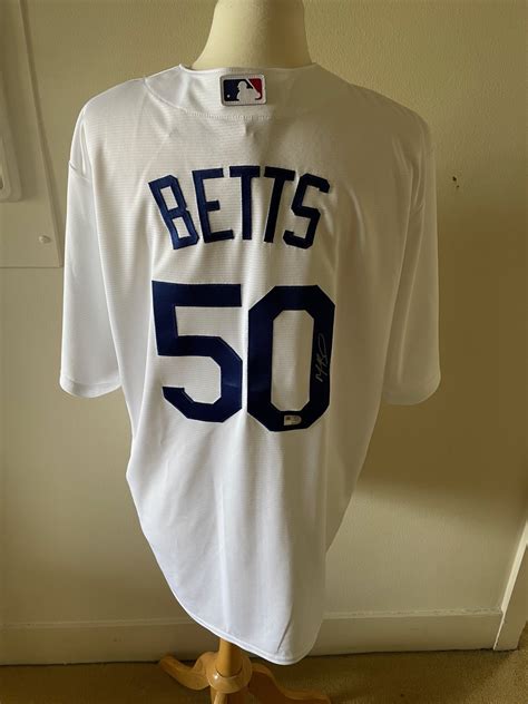 Charitybuzz Mookie Betts Signed La Dodgers Jersey