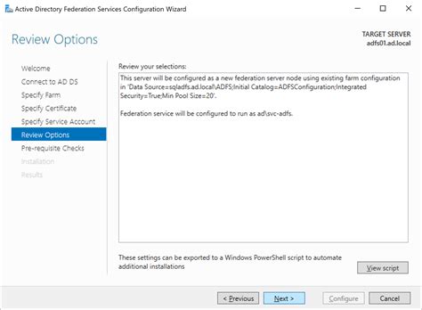 Migration Farm Adfs Operating System Windows Server 2016 To Windows