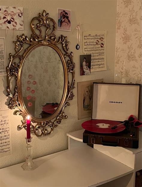 Coquette Darkcoquette Aesthetic Bedroom Makeover Vintage Room