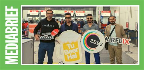 AirAsia India And ZEE5 Host In Flight Premiere Of TVF Pitchers Season 2