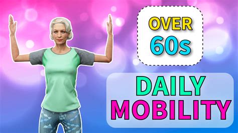 Daily Mobility Workout For Over 60s Vim And Vigor Senior Exercises