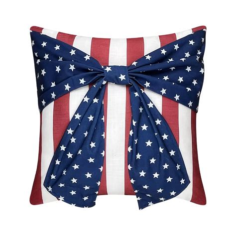 Celebrate Together™ Americana Star Bow Throw Pillow
