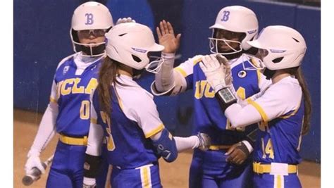 Ucla Softball Blasts Long Beach State In Ncaa Regional Opener Daily News