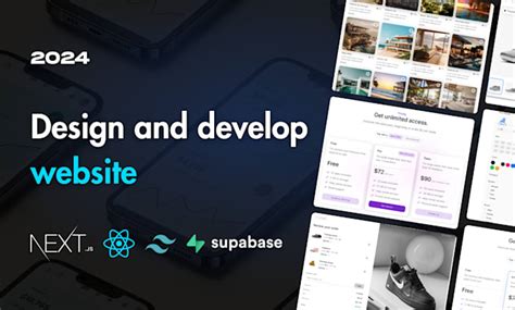 Design And Develop Website Using Nextjs React Tailwindcss By