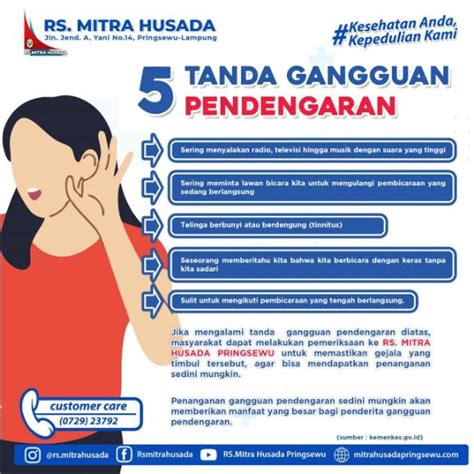 5 Tanda Gangguan Pendengaran RS Mitra Husada Pringsewu