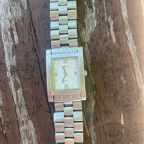 Fossil Stainless Steel Fossil Watch Gem