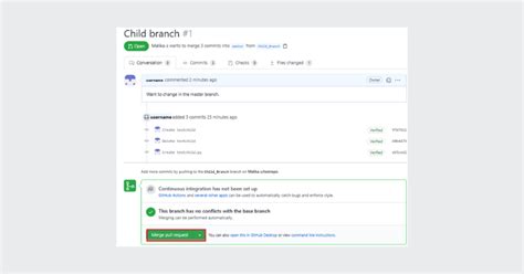 How To Get Started With Branching And Merging Using Github Dev Community