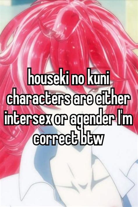 Its Actually Canon Theyre All Agender But I Like To Think Some Of