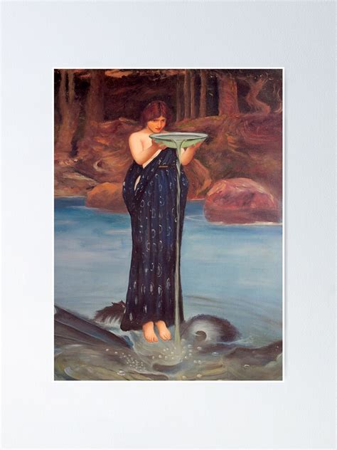John William Waterhouse Circe Invidiosa 1892 Poster For Sale By