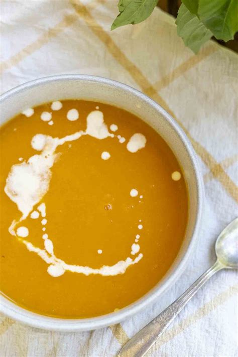 Easy 3 Ingredient Butternut Squash Soup Recipe A Blossoming Life