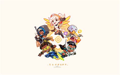 Illustration Cartoon Mercy Overwatch Overwatch L Cio Overwatch Ana