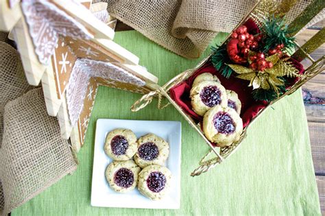 Raspberry Pistachio Thumbprints Sweet Beginnings Blog
