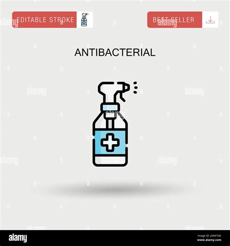 Antibacterial Symbol Stock Vector Images Alamy