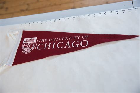 The University Of Chicago Felt Flag Pennant