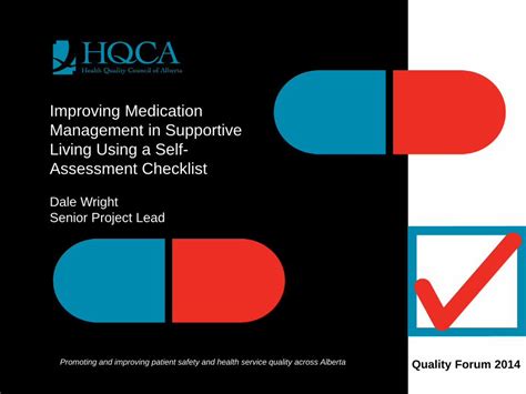 Pdf Improving Medication Management In Supportive Living Using A Self