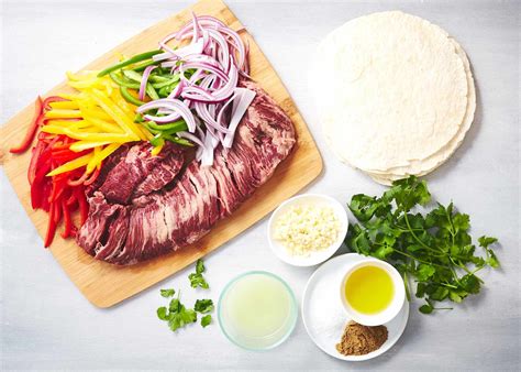 Easy Fajita Recipe With Grilled Marinated Skirt Steak