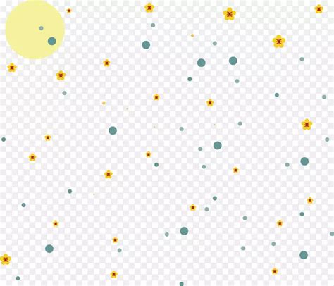 冬日漂浮黄色雪花PNG图片素材下载 图片编号yjdbbgzy 免抠素材网