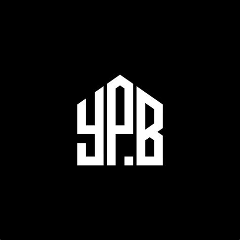 Ypb Letter Design Ypb Letter Logo Design Sobre Fondo Negro Ypb