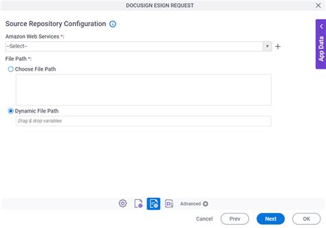 DocuSign ESign Request Source Repository Amazon S3
