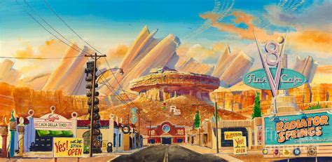Radiator Springs Wallpapers 4k Hd Backgrounds On Wallpaperbat
