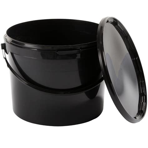 Round Bucket With Lid 5 33 Litre