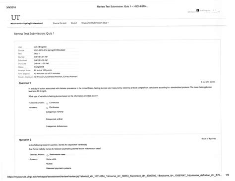 Quiz 1 Week 1 HSCI 6310 Live Lecture Former Quiz Questions For Week 1 From 2018 Studocu