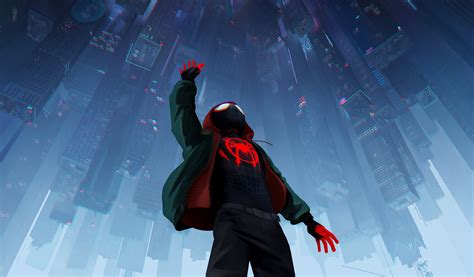 Spider Man Into The Spider Verse 2018 Official Poster Wallpaper Hd