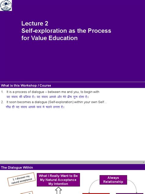 Uhv Ii Lecture 2 Self Exploration V5 Pdf Happiness Metaphysics