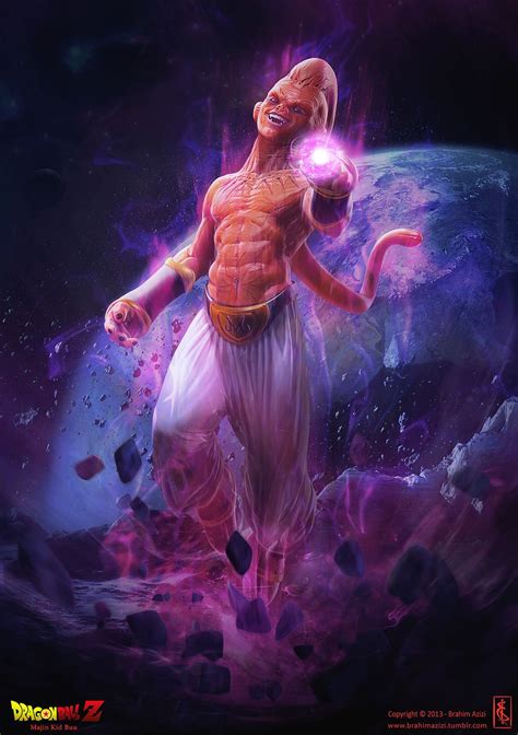 Dragon Ball Fan Art Challenge Final Submission By Brahimaz Majin Buu