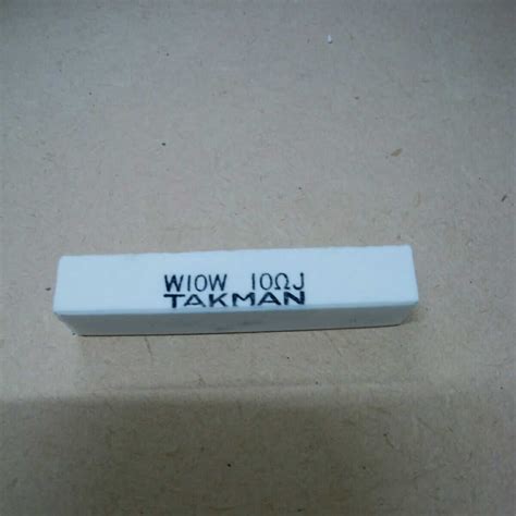 【未使用】セメント抵抗 Takman W10w 10Ωjの落札情報詳細 Yahoo オークション落札価格検索 オークフリー