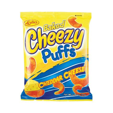 Cheezy Puff Cheddar 55g Leslies Pinoyhyper