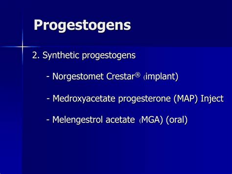 Ppt Estrous Synchronization And Ovulation Induction Powerpoint
