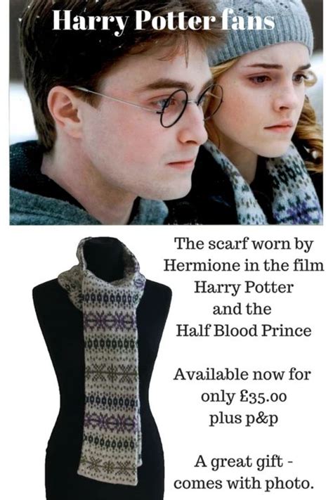 Hermione Granger Scarf From The Harry Potter Film Harry Potter Scarf