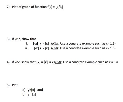 Plot Of Graph Of Function F X X3 If X Inz Show