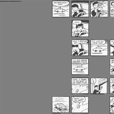 Creating Branching Narratives Through The Arrangement Of Panels