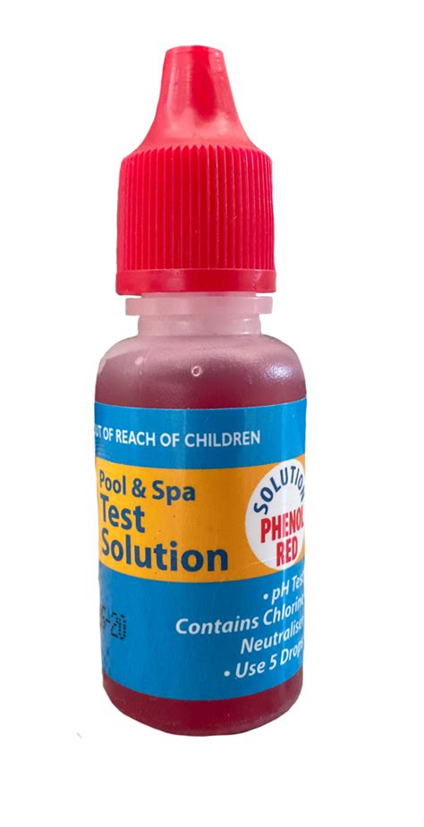 Aussie Gold Reagent Phenol Red 2 1 15ml Canterbury Spa And Pool