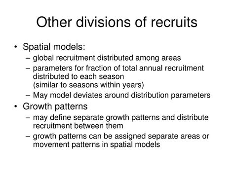 Ppt Modeling Recruitment In Stock Synthesis Powerpoint Presentation