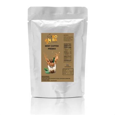 Boba Glass Peppermint Bubble Coffee Premix At ₹ 800 Pack In Coimbatore