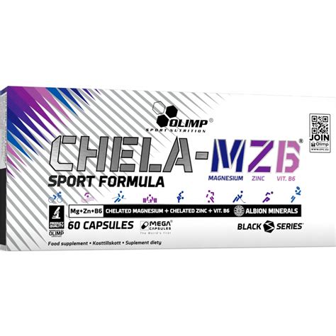ZMA MAGNEZ CYNK WIT B6 OLIMP CHELA MZB SPORT 60KAP 14855661638 Allegro Pl