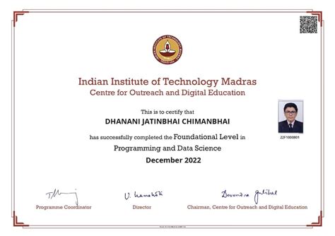 Datascience Learning Experience Iitmadras Explore Jatin Dhanani