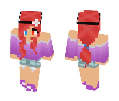 Download Bright Red Hair Girl Minecraft Skin For Free Superminecraftskins