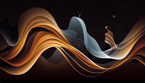 Premium Ai Image Generative Ai Waveform Odyssey An Abstract Background Of Dynamic Wavelike
