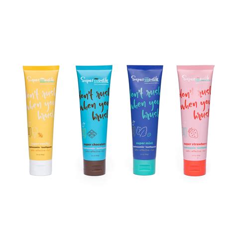 Supermouth Fluoride Free Hydroxyapatite Toothpaste Patented Liquid