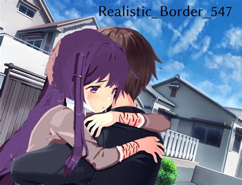 Yuri Hug By Me R Ddlc
