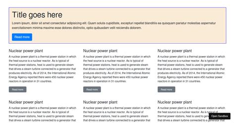 Bootstrap Codesandbox Bootstrap Codesandbox